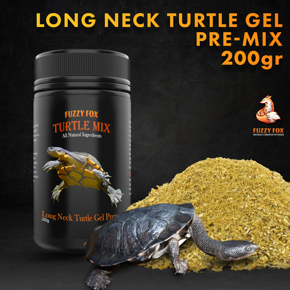Long Neck Turtle Gel Pre-Mix 200g | Long Neck Turtles Food – Fuzzy Fox ...